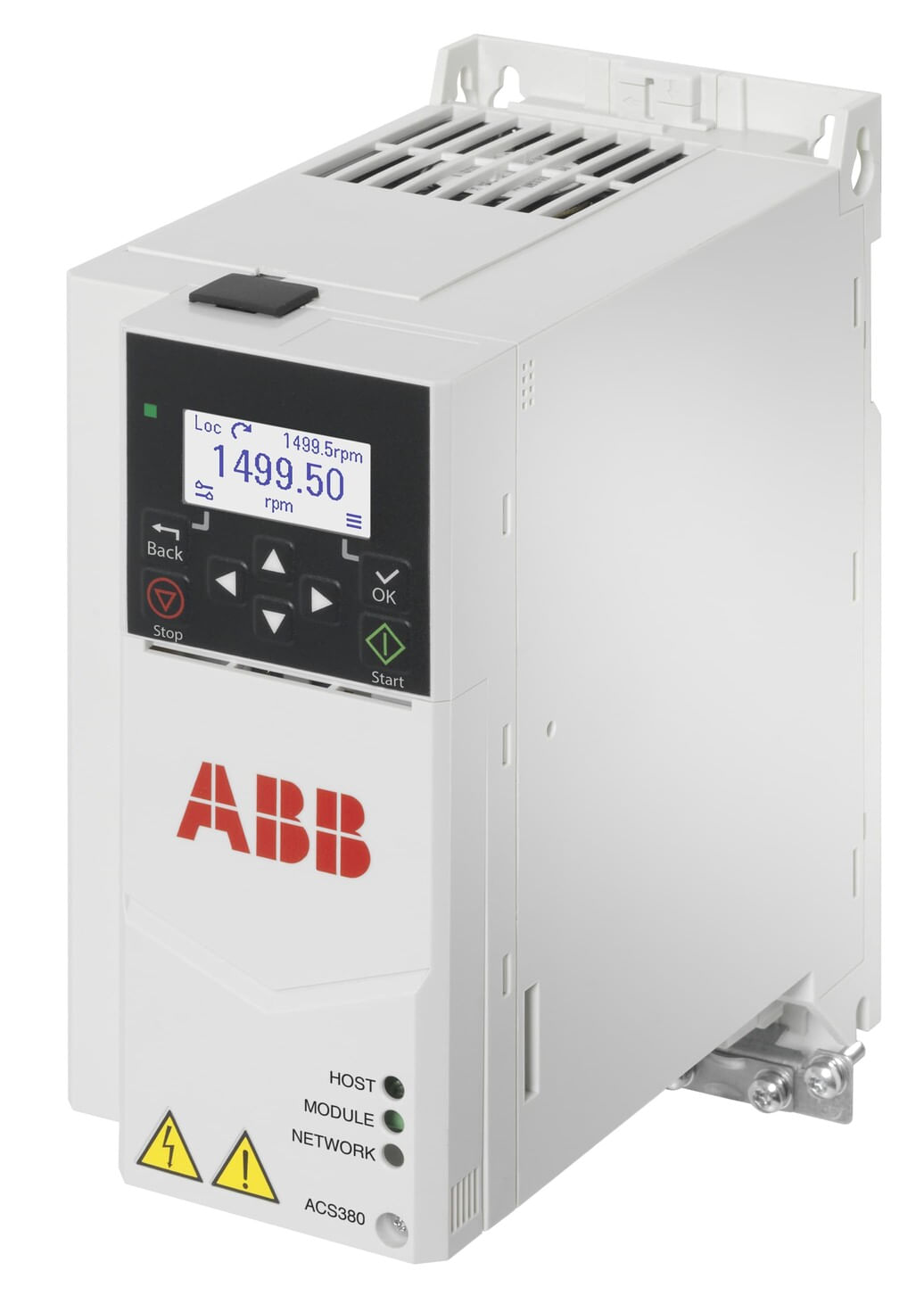 Inversor Monofásico 220V 9,8A 3CV ACS380040S09A81 ABB - Dimensional