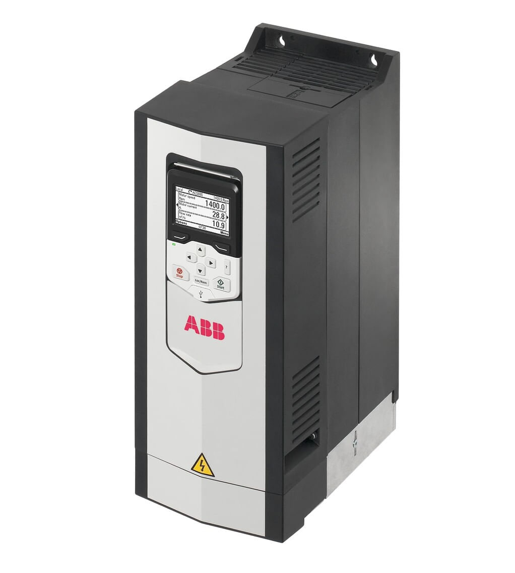 Inversor Trifasico 380/480V 2,1A 1CV ACS8800102A15 ABB - Dimensional