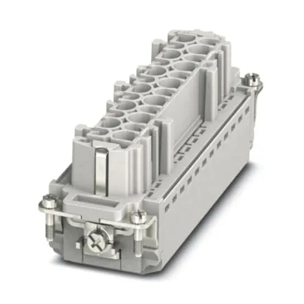 Porta Contato Femea 24 Polos + Terra 16A HCB24IPTF Phoenix Contact - Dimensional