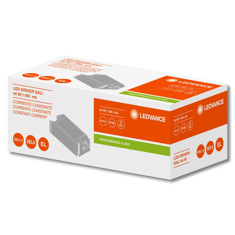 Driver Led Dali 44W 220/240V / 700/1050Ma 7019463 Ledvance - Dimensional