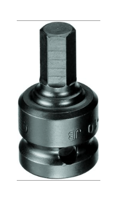 Chave Soq Allen Imp E= 1/2" 17Mm X45Mm INK1917MM Gedore - Dimensional