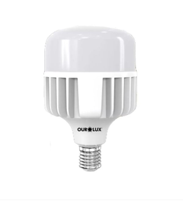 Lâmpada LED T E40 6500K Bivolt 65W 20382 Ourolux - Dimensional