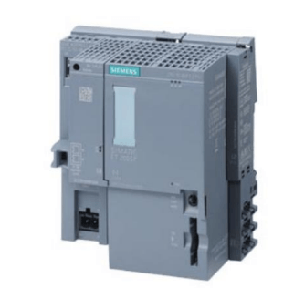 Control Cpu 8Ent 8S Analog 24V 1Int Simatic Dp 6ES75101DK030AB0 Siemens ...