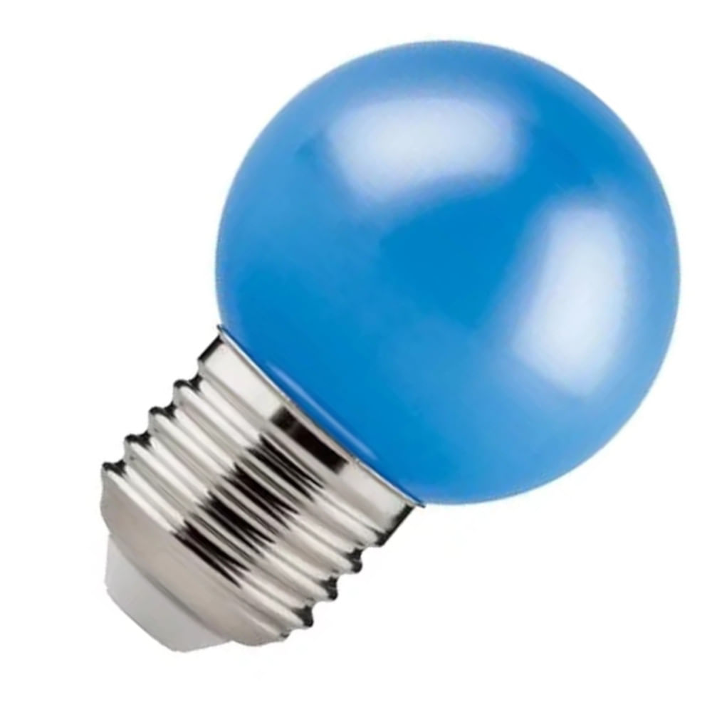 Lâmpada LED Bolinha Azul 1.2W 6lm Bivolt E27 7019492 Ledvance - Dimensional