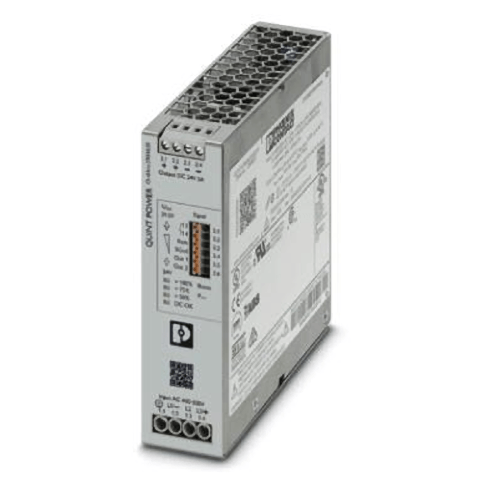 Fonte De Alimentação Chaveada Trifásico 400 500 Vca 24VCC 120w 5 A ...