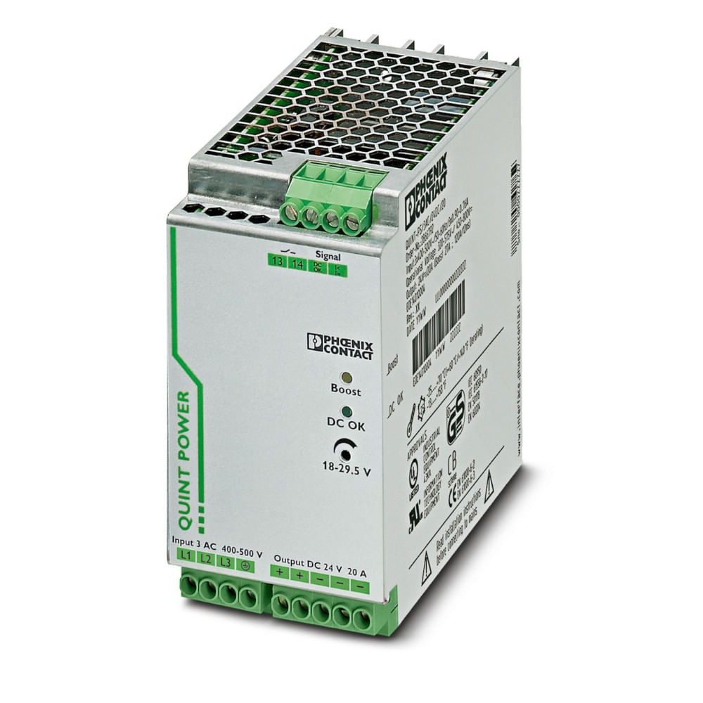 Fonte Quint Ups/ 24Dc/ 24Dc/ 5/1.3Ah 2320254 QUINTUPS24DC24DC51.3AH ...