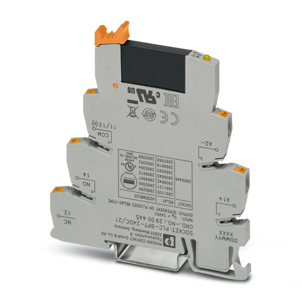 Rele Estado Solido 24vcc 15 A 2 Na Com Led - PLCOPT24DC24D Phoenix ...