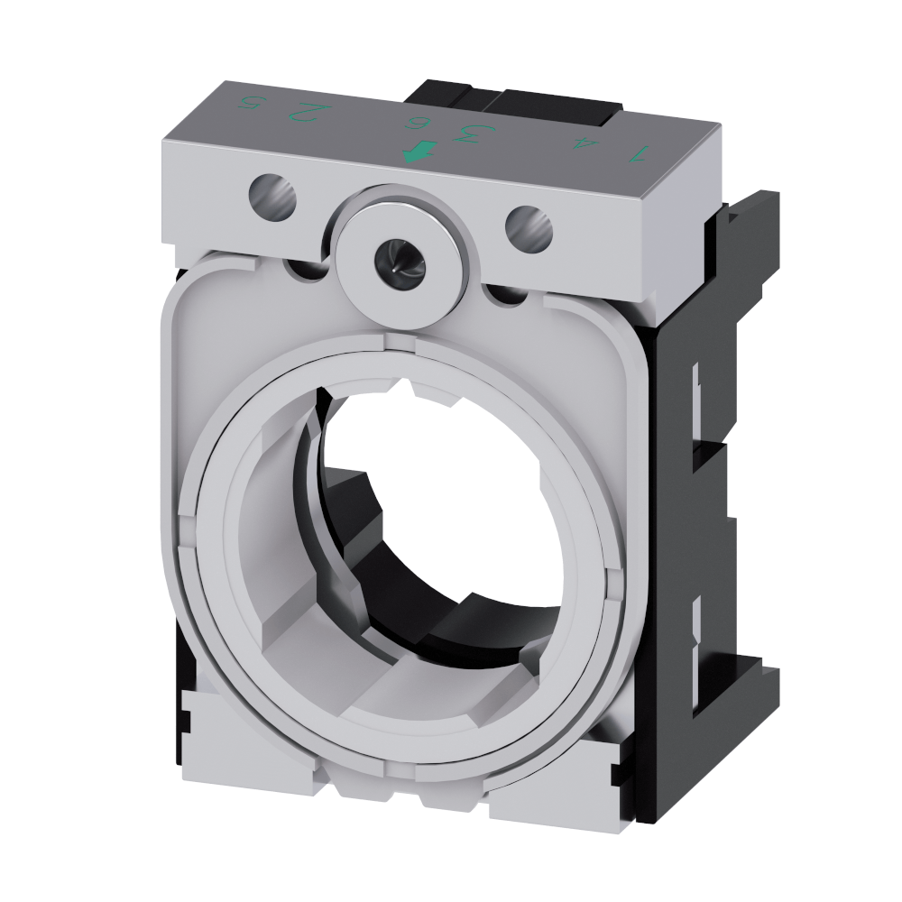 Suporte Fixação Metálico 3 Blocos 3Su15100Aa100Aa0 Siemens - Dimensional