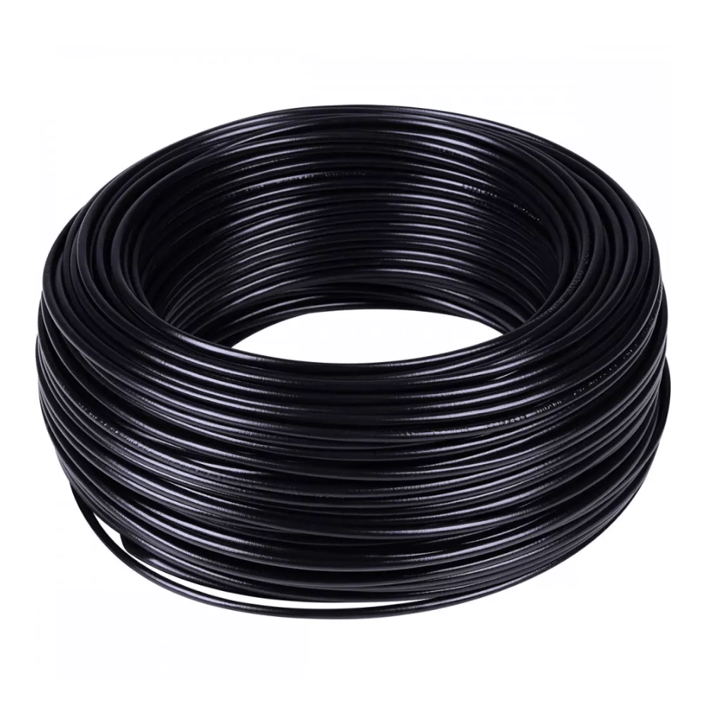 Cabo Flexível 750V 70G Pvc 2,5MM2 PT Cabos Nbr - Dimensional