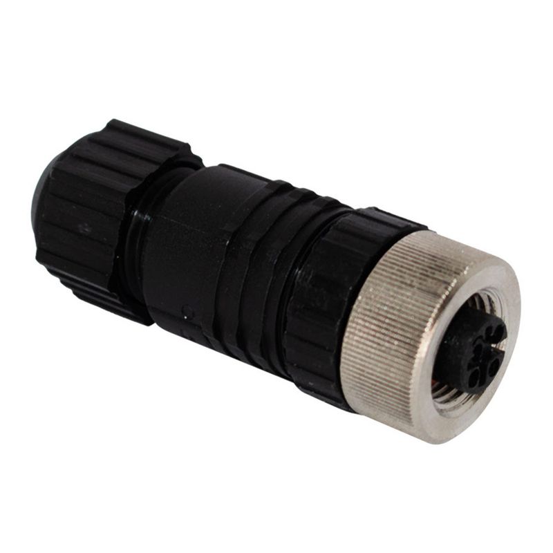 Conector R-M12-5P Para Cabo Montado | Dimensional - Dimensional