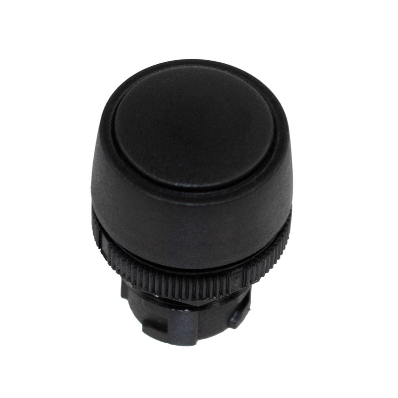 Botão De Comando 022 Faceado Preto BP2/01 | Dimensional - Dimensional