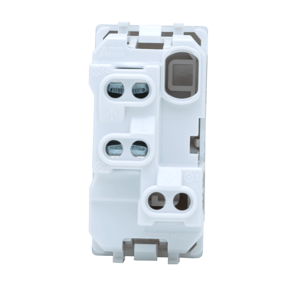 Módulo Interruptor 1 Simples Embutir 1P 250V 10A BR N1101BL | Dimensional - Dimensional