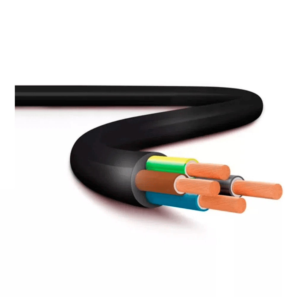Cabo Flexivel 4X10Mm2 1Kv 90G Hepr Preto - Dimensional