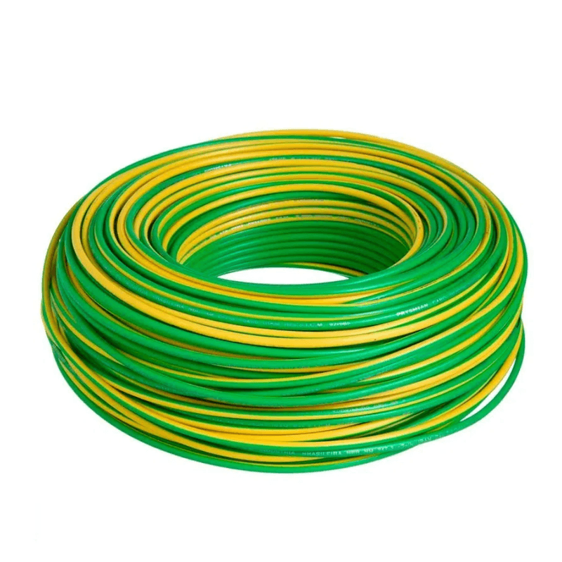 Cabo Flexivel 2,5mm2 750V 70G Pvc Verde Amarelo - Dimensional