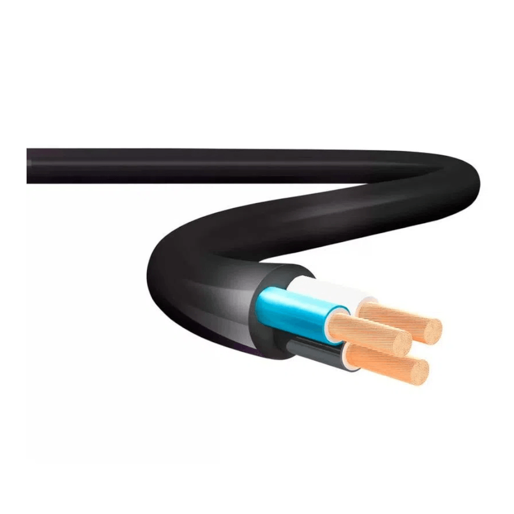 Cabo Pp 3x2,5mm2 500V 70G Pvc Preto - Dimensional