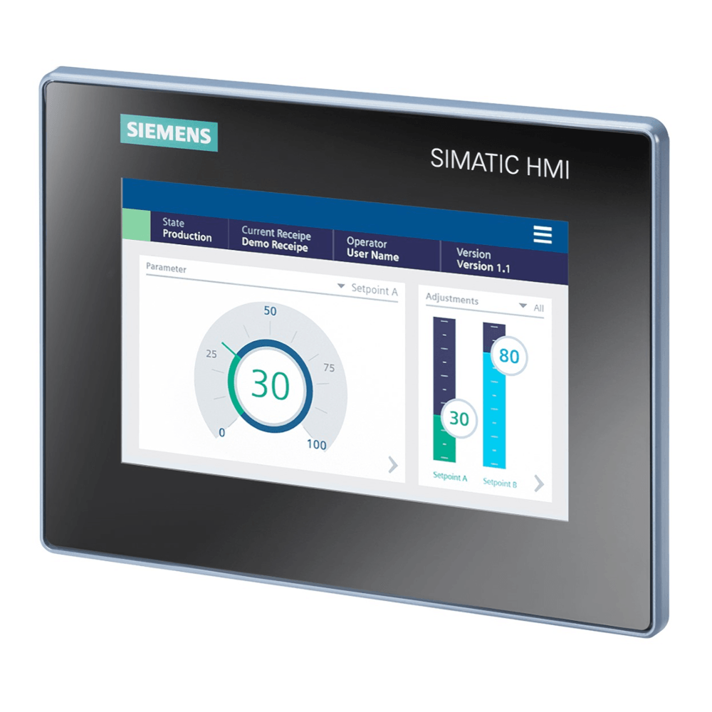 Interface Touch Simatic HMI MTP700 6AV21233GB320AW0 | Dimensional ...