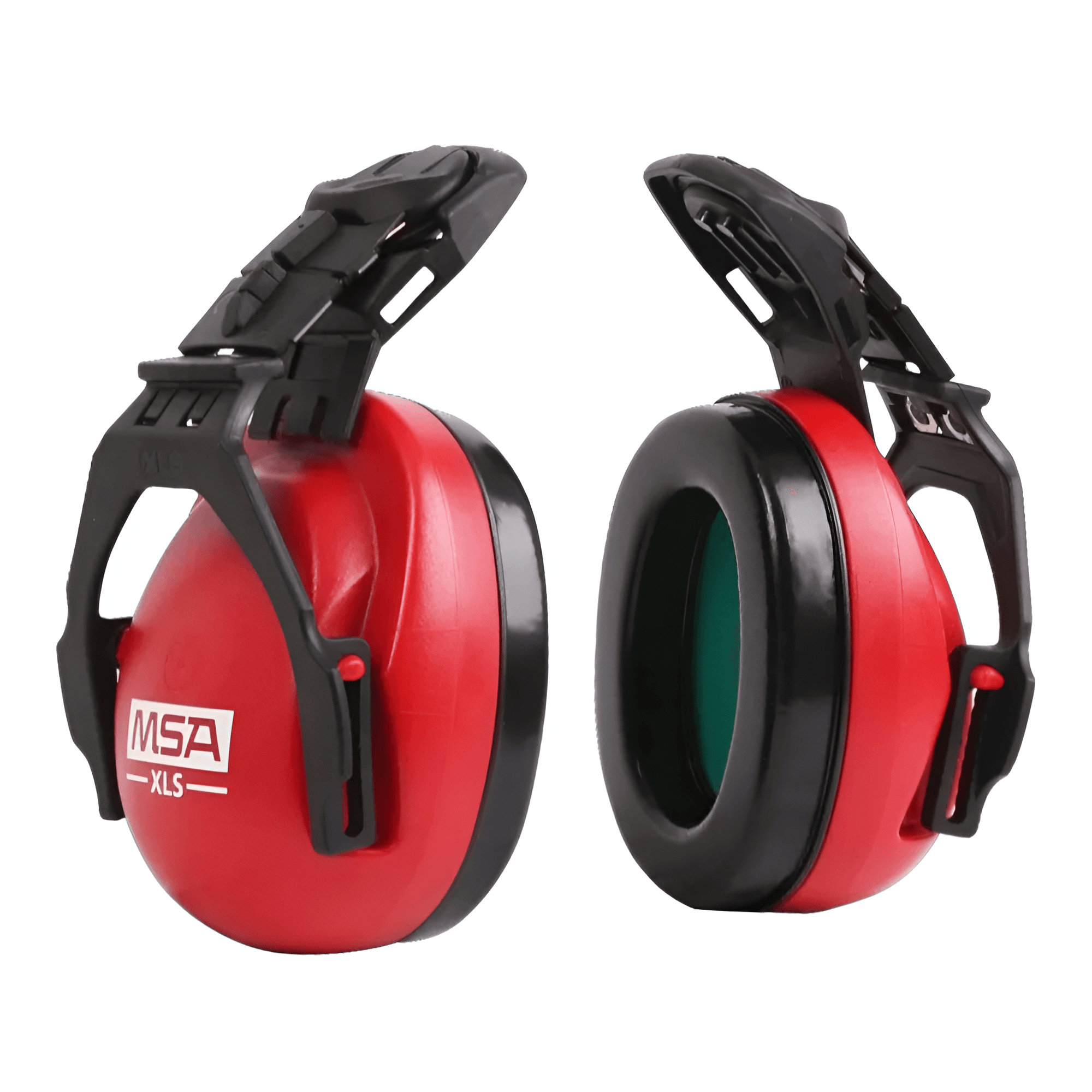 Protetor Auditivo Concha Acoplavel Ao Capacete Plástico Vermelho XLS ...