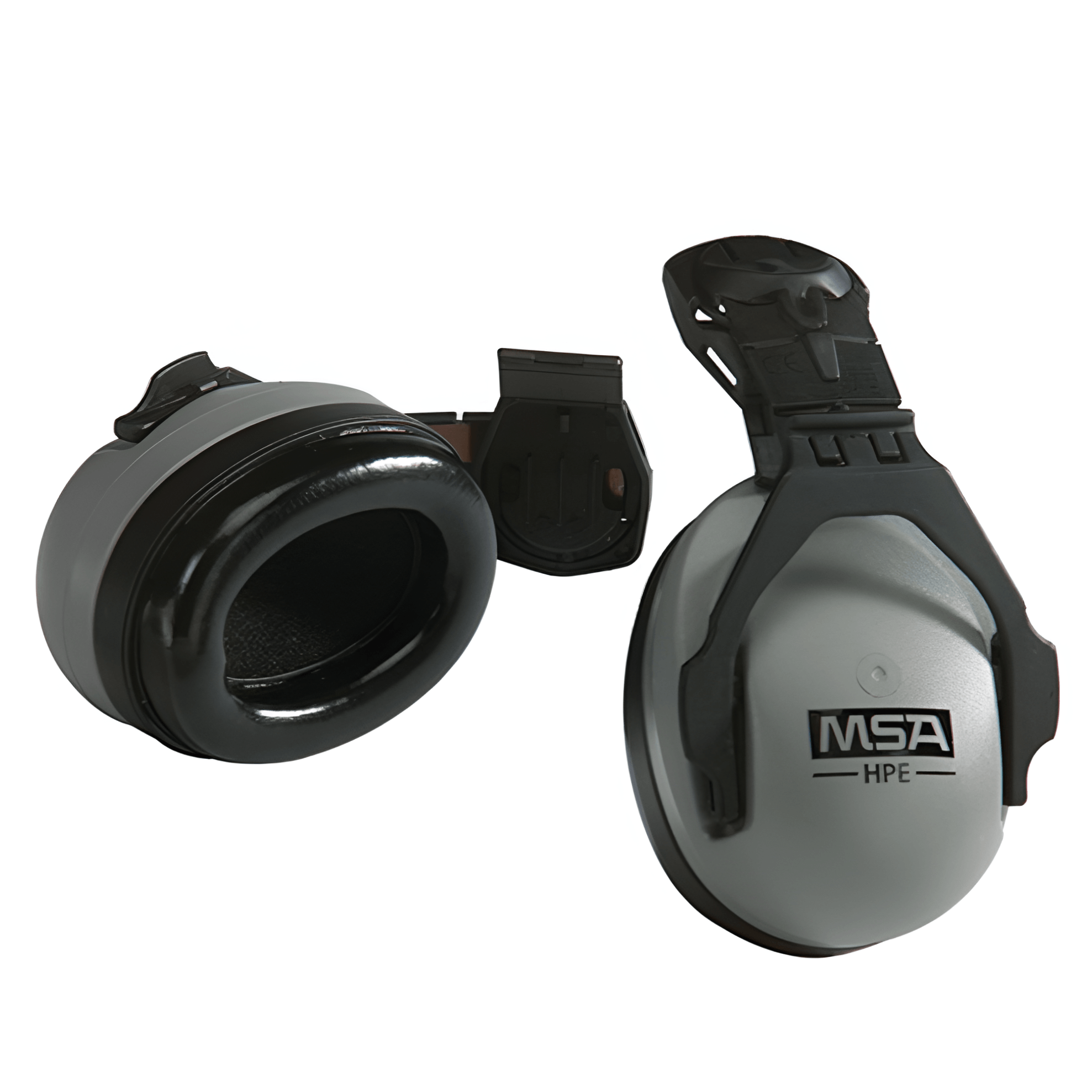 Protetor Auditivo Concha Acoplável Ao Capacete Plástico Cinza Hpe ...