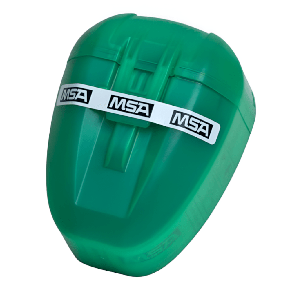 Respirador Fuga Semifacial Vd 5Min Miniscape MSA - Dimensional