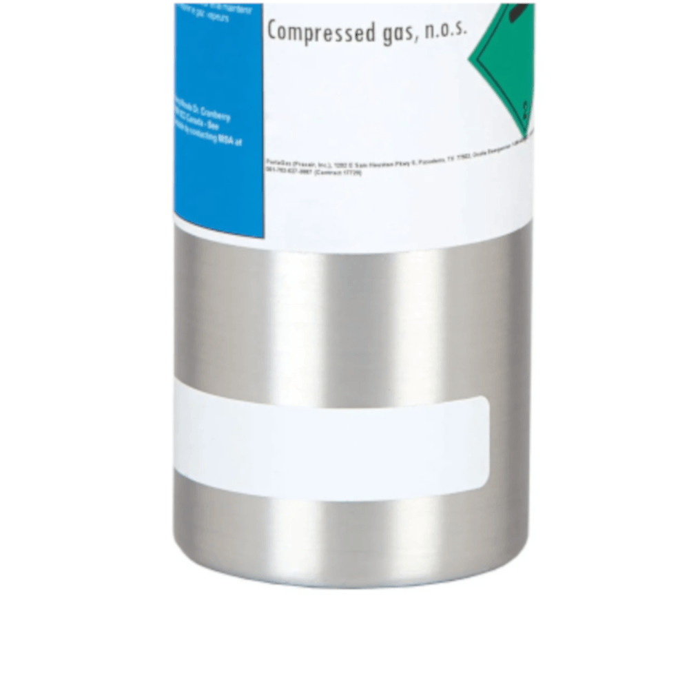 Cilindro Calibração 4 Gases 34L 10048280 MSA - Dimensional